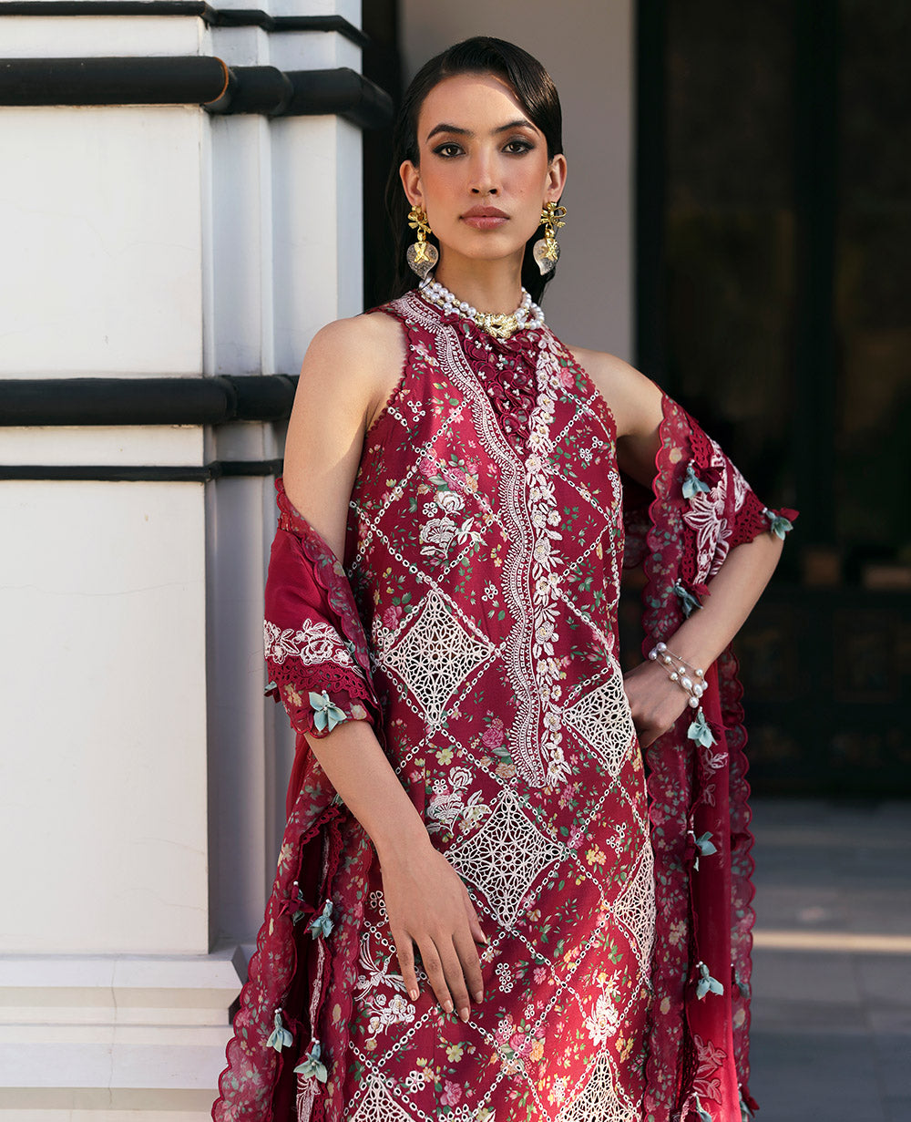Kalani by Republic Womenswear Embroidered Lawn Suits Unstitched 3 Piece ...