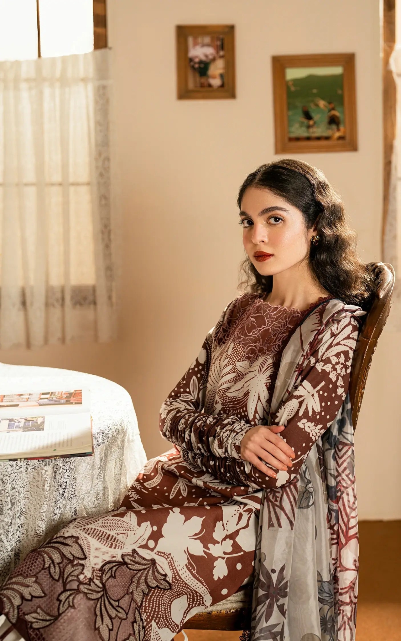 Asifa and Nabeel Embroidered Lawn Suits Unstitched 3 Piece AN25MV ...